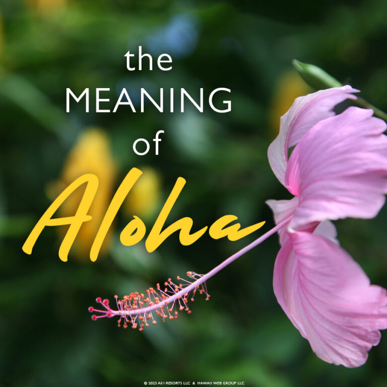 What is the Meaning of Aloha