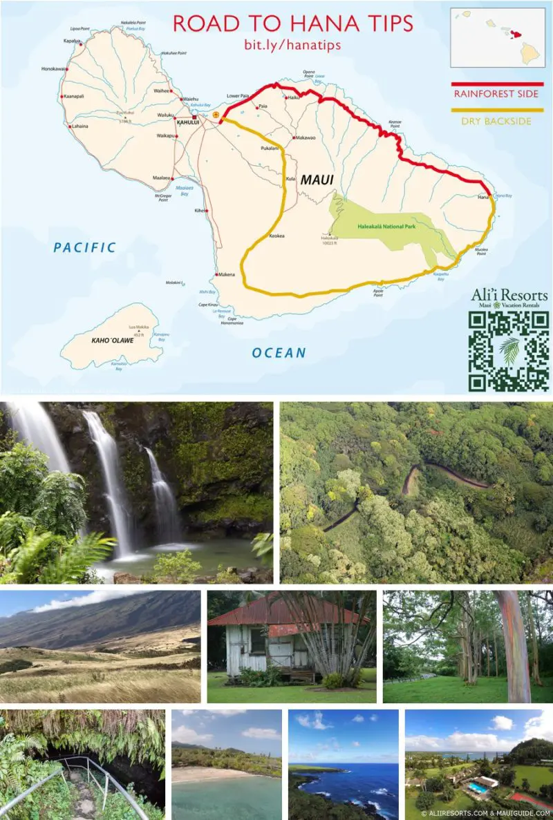 Road to Hana Tips - from West or South Maui